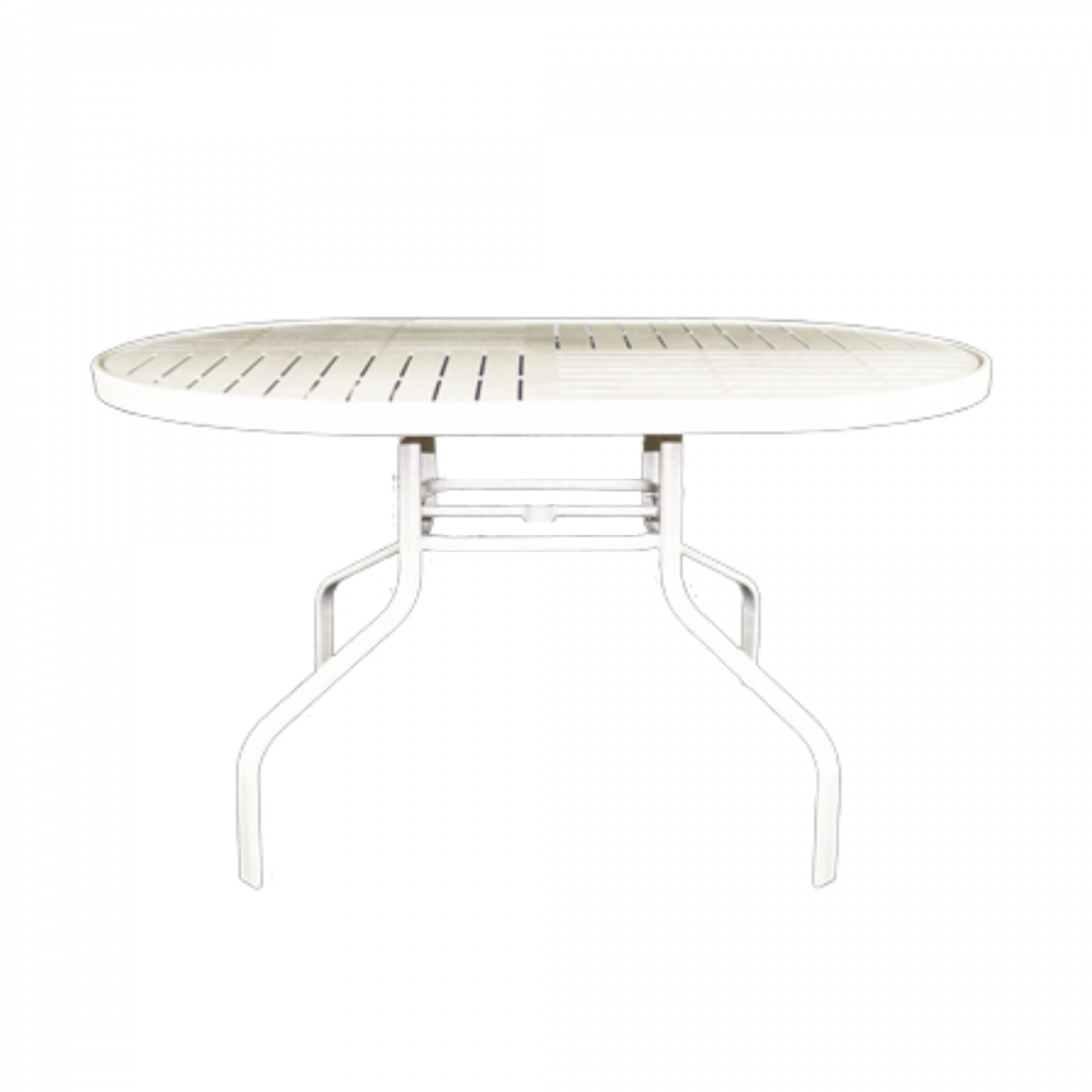 36" x 54" Boardwalk Oval Dining Table - Sunbrite Outdoor Furniture