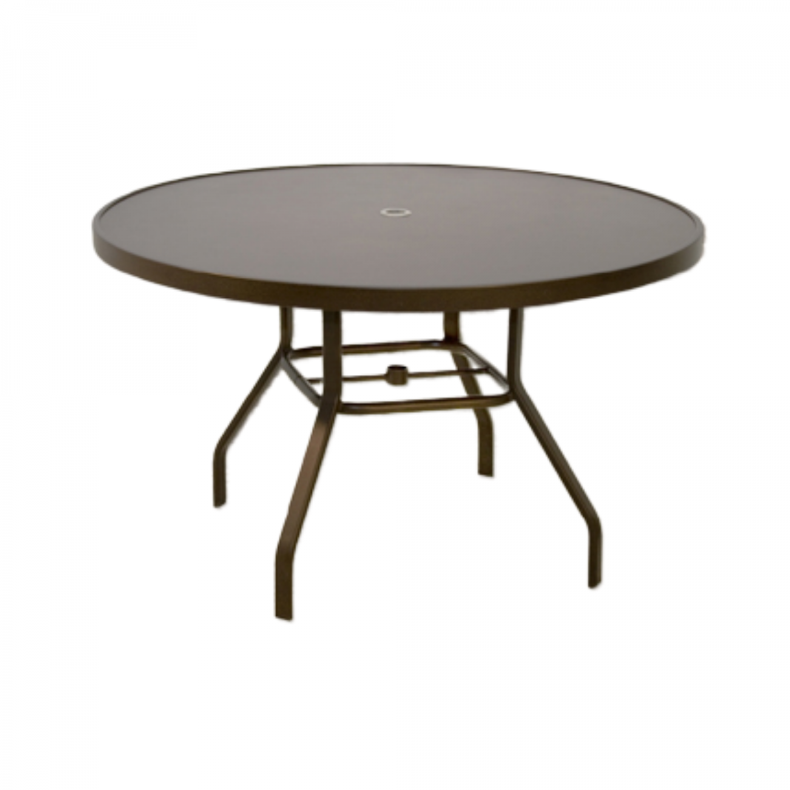 60" Metal Top Dining Table - Sunbrite Outdoor Furniture
