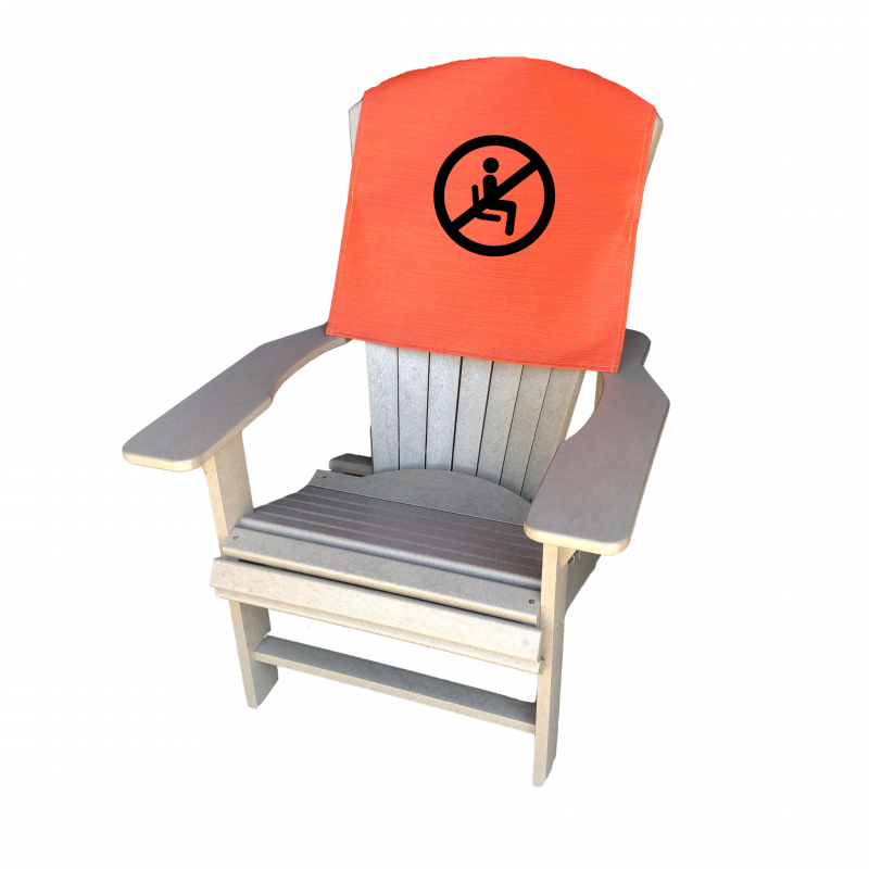 Social Distancing Chair Cover - Sunbrite Outdoor Furniture