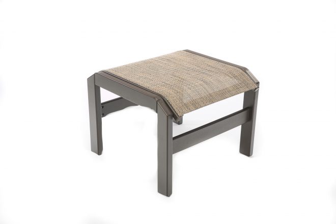 Marine Grade Polymer Sling Ottoman - Sunbrite Outdoor Furniture